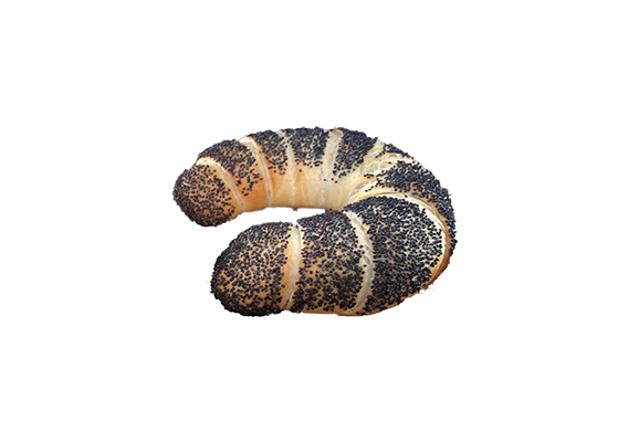 Original Austrian Croissant with Poppies – Handmade Bakery